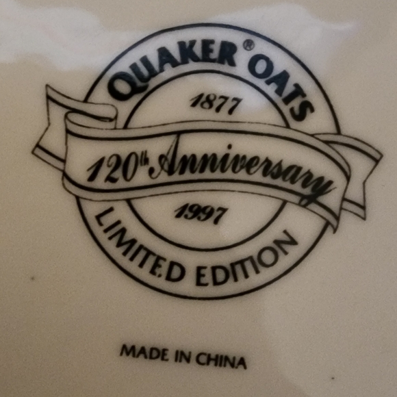 Quaker Oats | Accents | Vintage Quaker Oats 2th Anniversary Canister ...